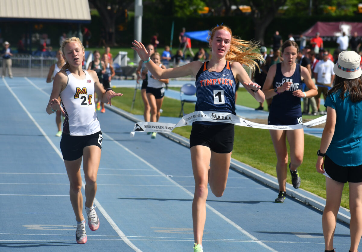 Timpview freshman breaks 5A record in girls 3,200 to highlight Day 1 of ...
